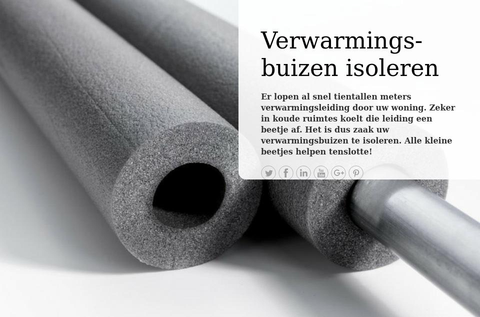 Verwarmingsbuizen isoleren - Welkom Winter